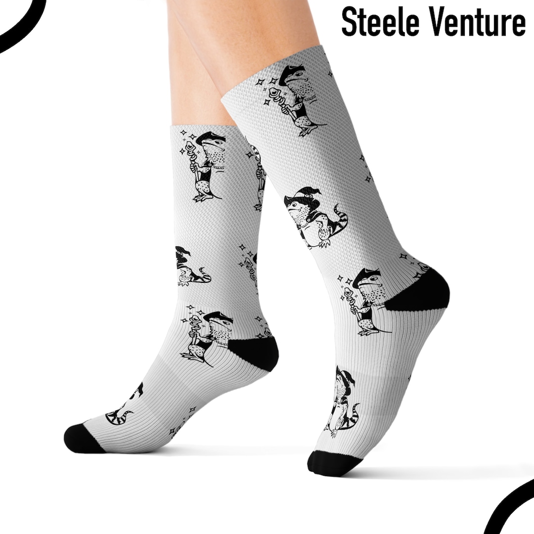 Wizard Bearded Dragon Socks - Etsy