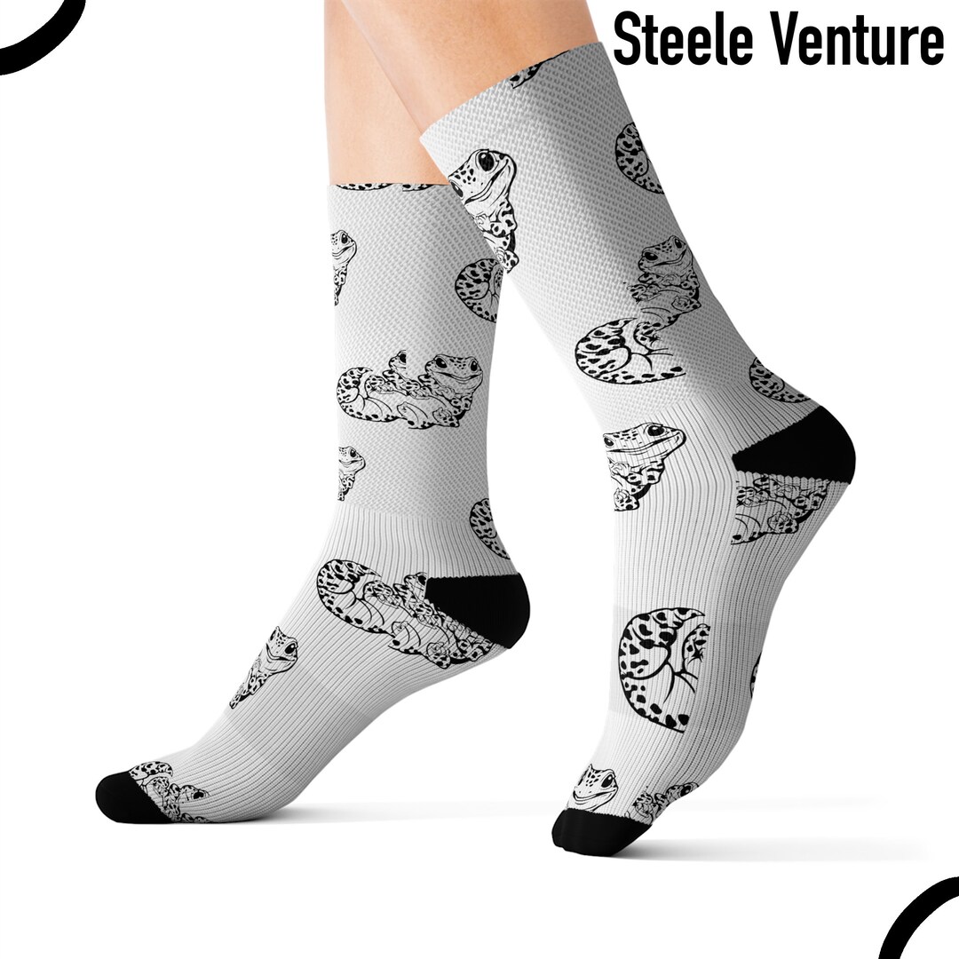 Gecko Socks - Etsy