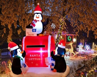 Penguin Mailbox - Etsy