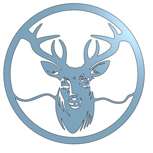 Stag DXF, STL, STEP Files for Cutting, Printing Etc - Etsy