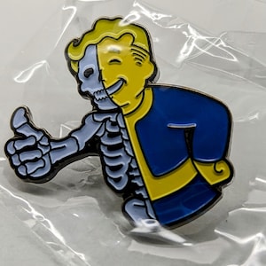 Pins Fallout Enamel Video Game Pins Fallout Enclave Fallout New Vegas ...