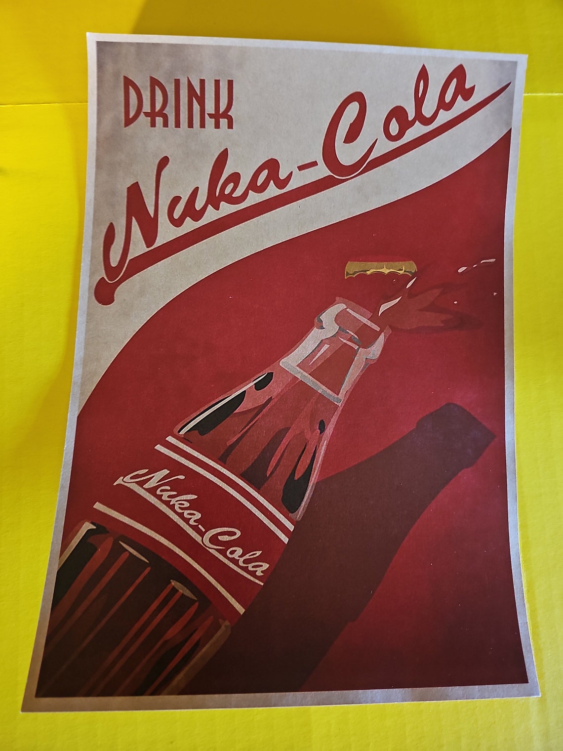 Fallout Pictures Nuka Cola Girl Nuka Cola Fallout Enclave Etsy