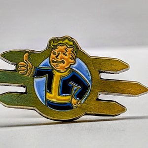 Pins Fallout Enamel Video Game Pins Fallout Enclave Fallout New Vegas ...