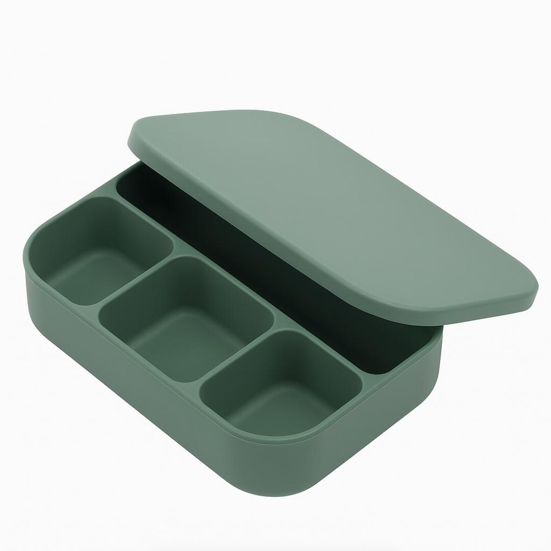 Personalized Flex Bento Box: 4-compartment, Leak-resistant Lunch ...