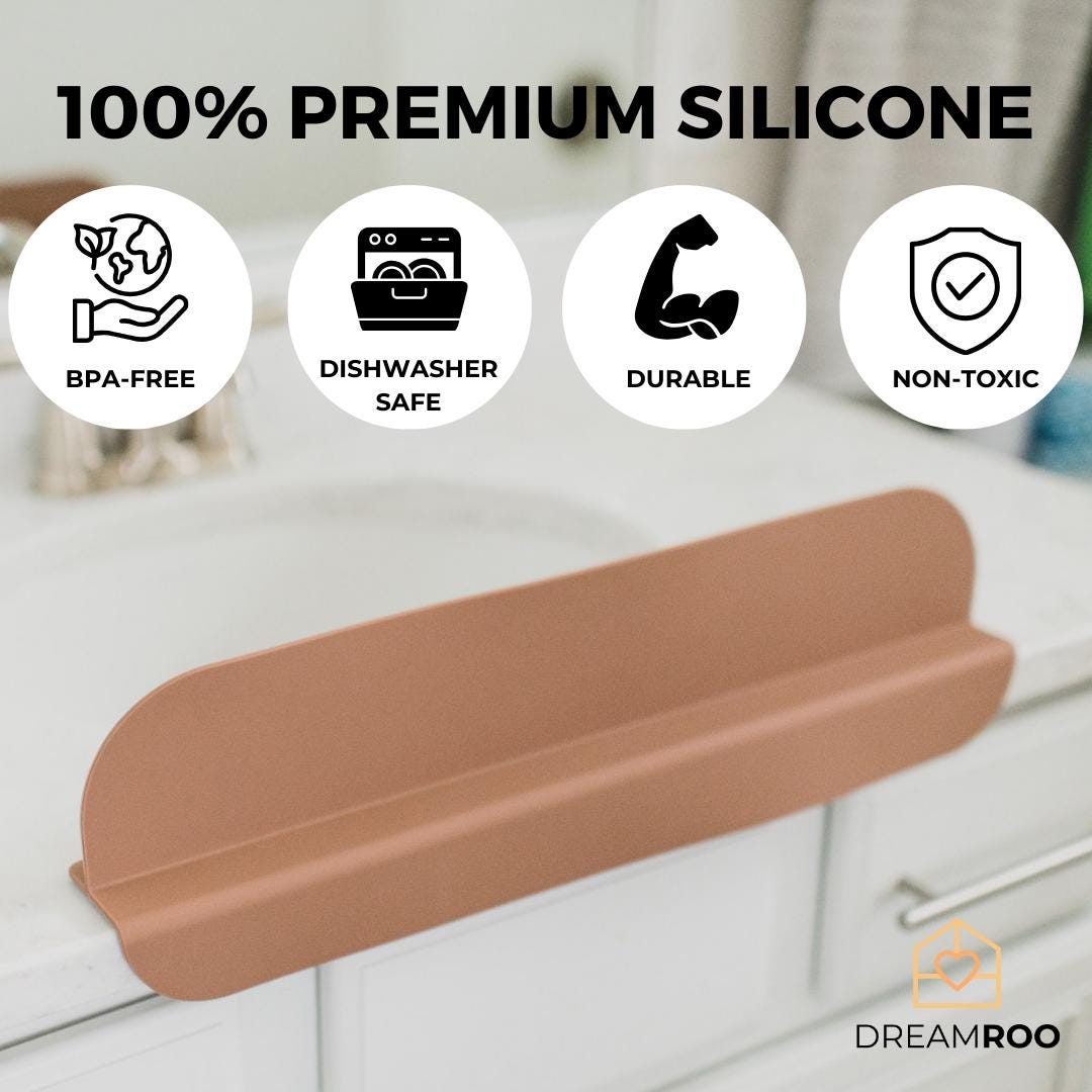 Silicone Sink Splash Guard - Etsy