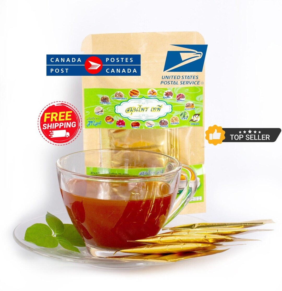 100x Tea Bags Steroids Free Thai Herbal TEPEE TAPEE Tea Relief - Etsy