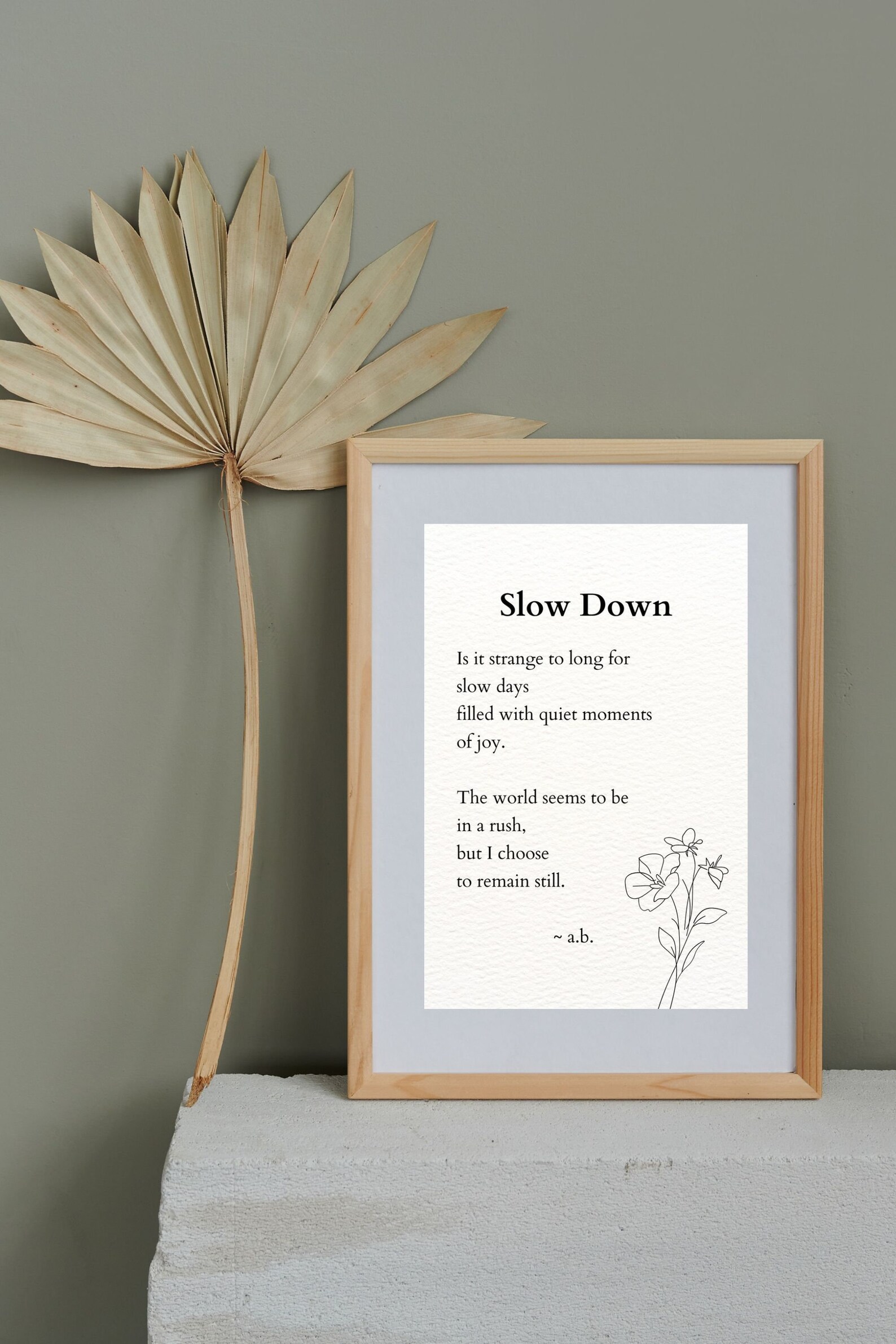 Short Poem Life Slow Down Life, Short Poem Life, Digital Poem Life ...