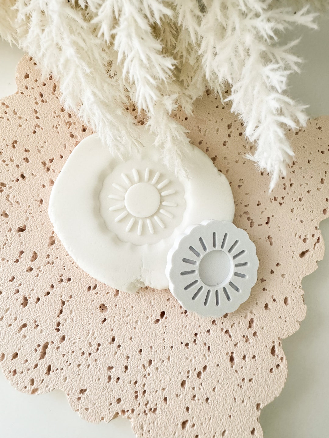 Mini Sun Cookie Stamp & Cutter, Debosser, Cookie Stamp, Here Comes the ...