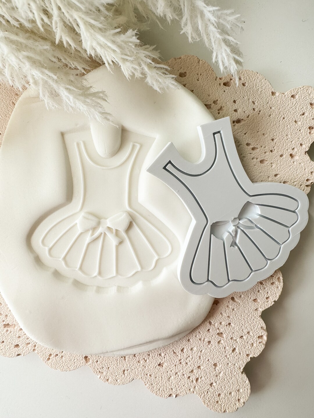 Ballet Tutu Cookie Cutter & Fondant Stamp, Debosser - Etsy