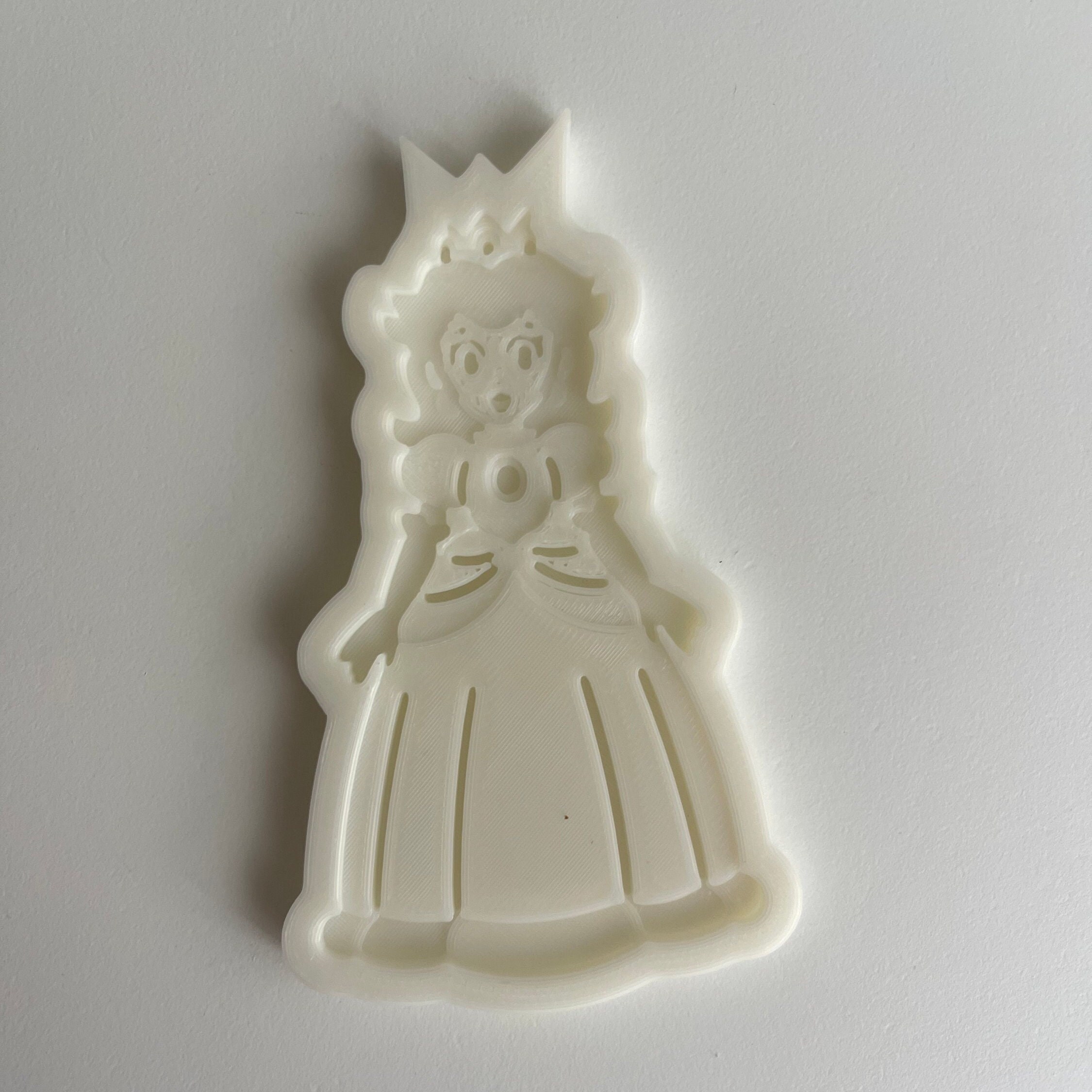 Princess Peach Cookie Cutter & Fondant Stamp Debosser Mario - Etsy
