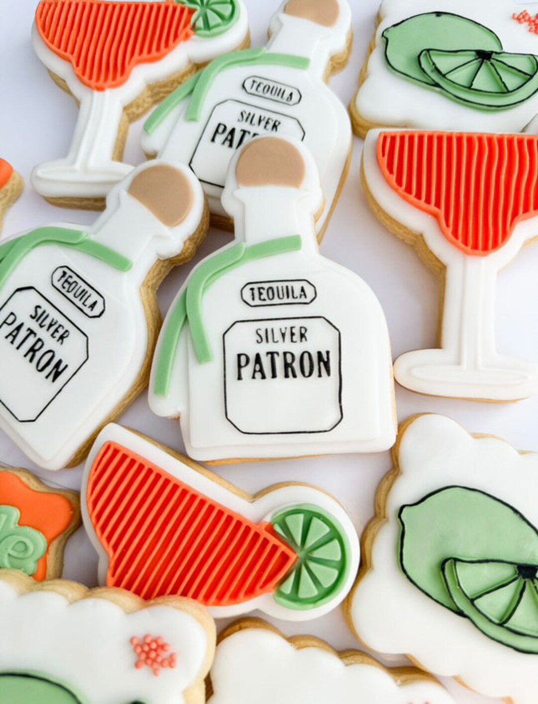 Patron Cookie Stamp & Cutter, Debosser, Tequila, Margaritas, Spicy Marg ...