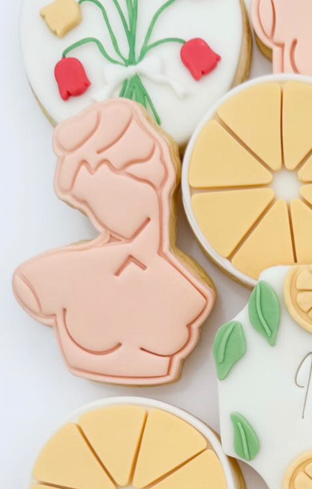 Woman Sculpture Cookie Stamp & Cutter, Debosser, Greek, Venus, Statue ...