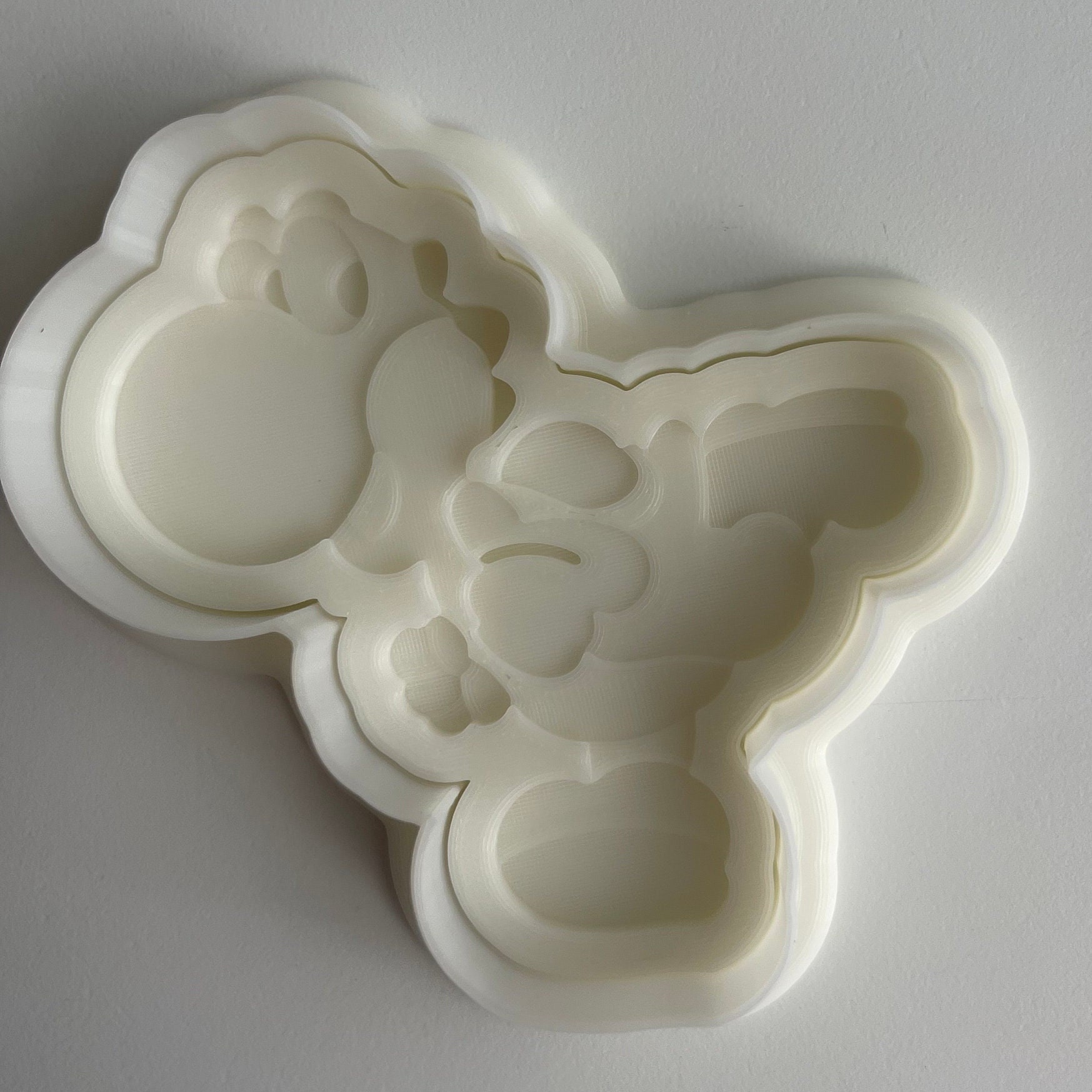 Yoshi Cookie Cutter & Fondant Stamp Debosser Mario Bros - Etsy