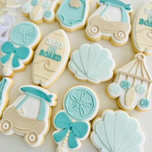 Sea Shell Cookie Cutter & Fondant Stamp, Debosser, Cookie Stamp ...
