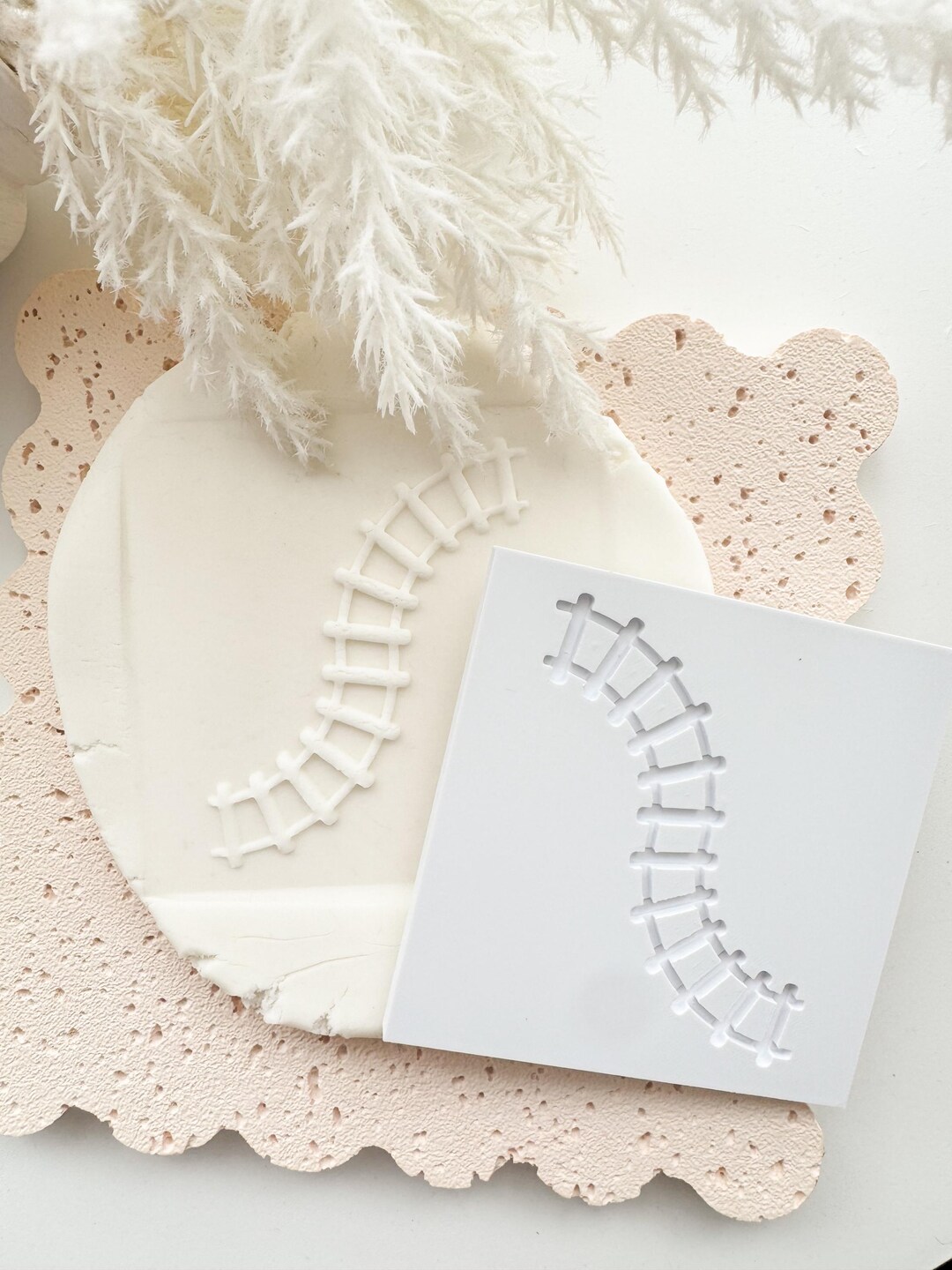 Train Track Plate Cookie Stamp Only, Debosser, Cookie Stamp, Chugga ...