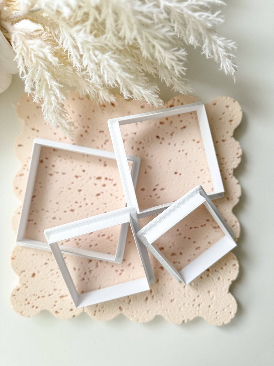 Square Cookie Cutter Set of 4 - Etsy