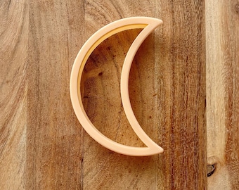 Moon Crescent Moon STL File Digital Download for at Home Cookie Cutter ...