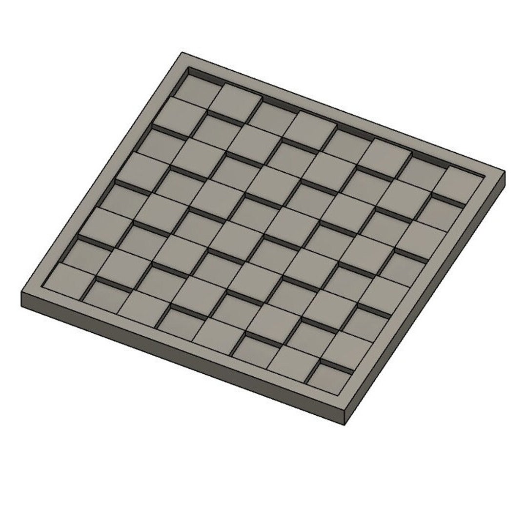 Digital STL Checker Plate Cookie Stamp STL File Digital - Etsy