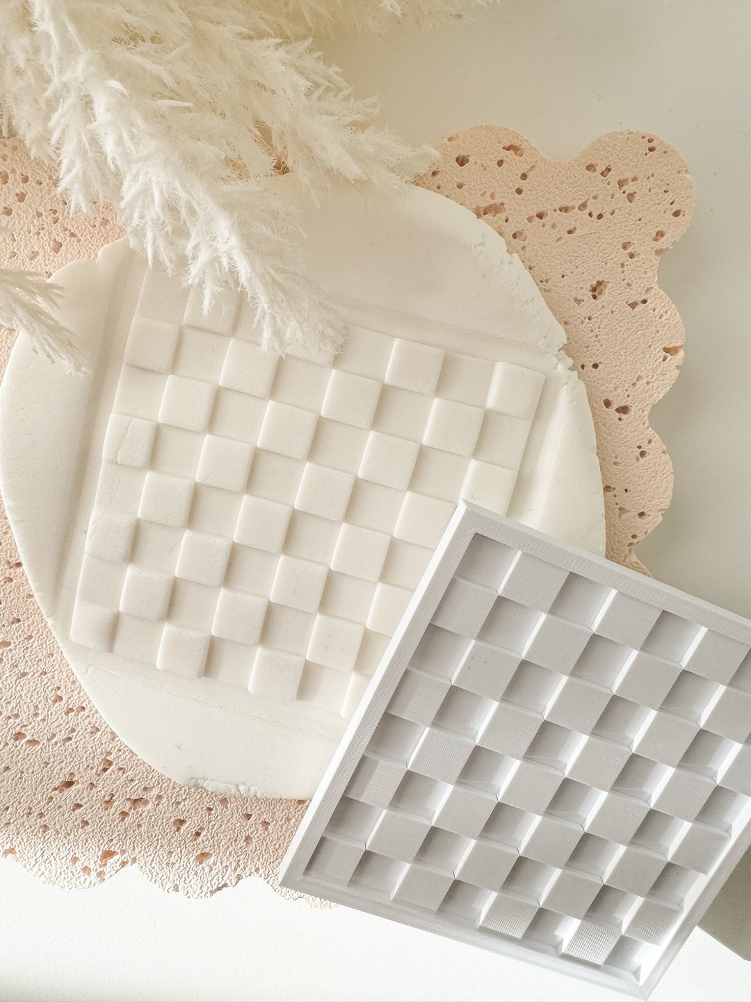 Checkers Texture Plate, Stamp Only - Etsy