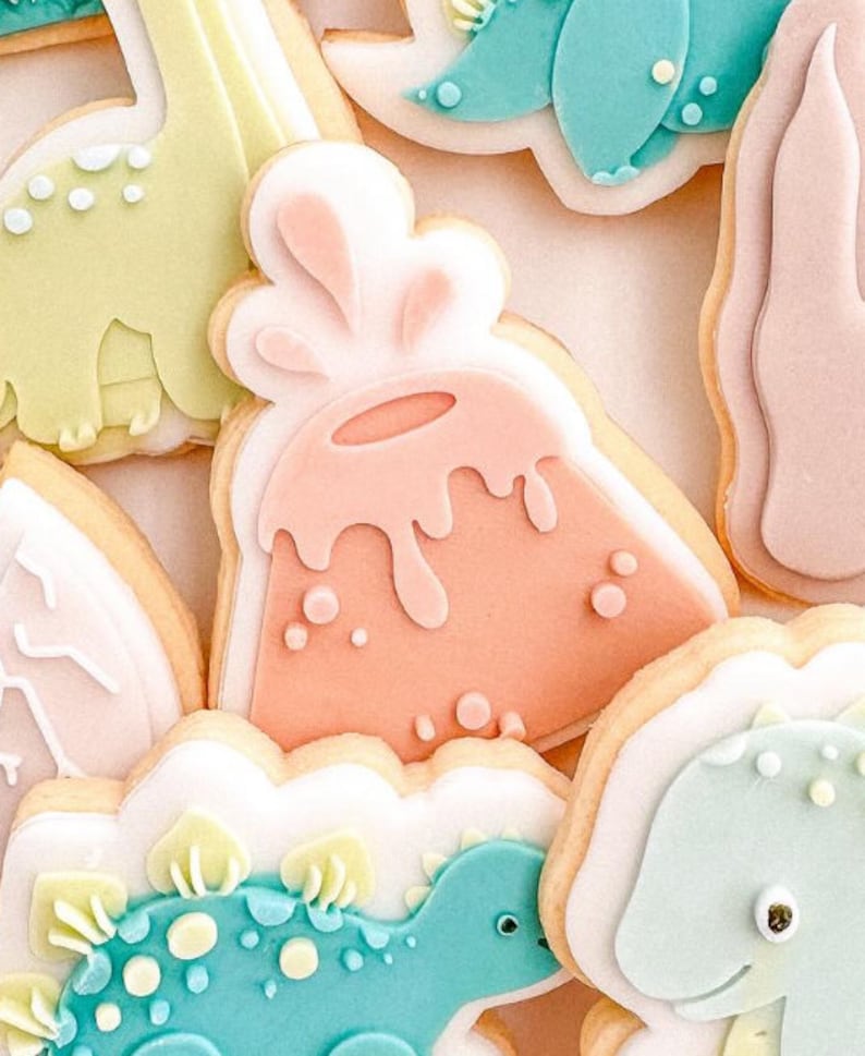 Volcano Cookie Stamp & Cutter - Etsy Australia