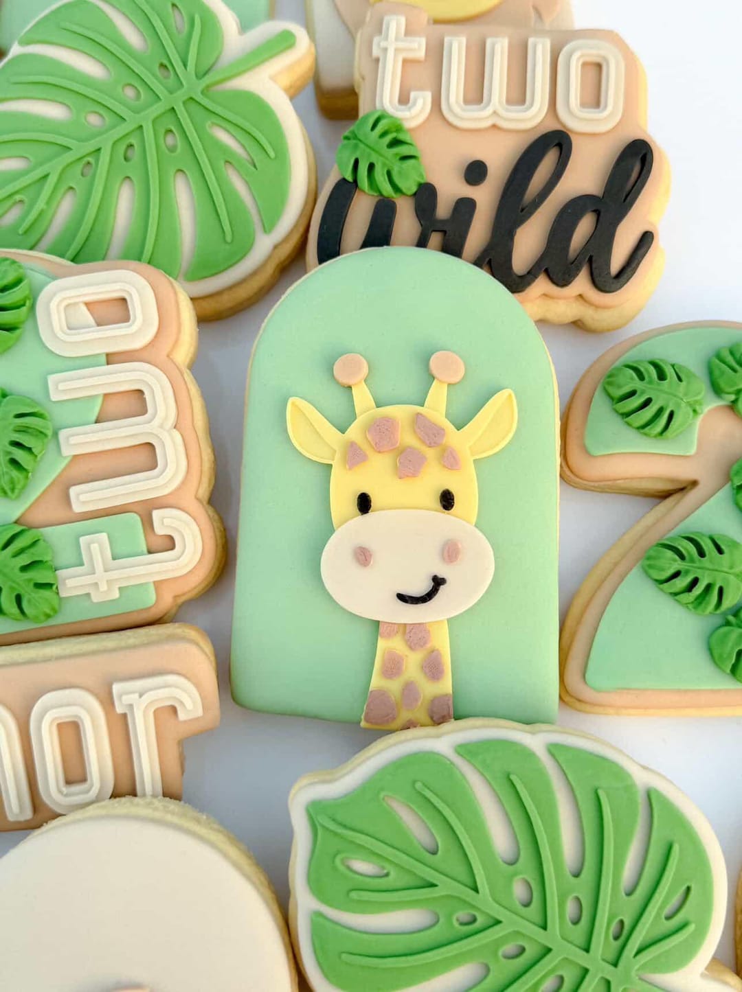 Giraffe Cookie Stamp Only, Fondant Cookies, Debosser, Safari Cookie ...