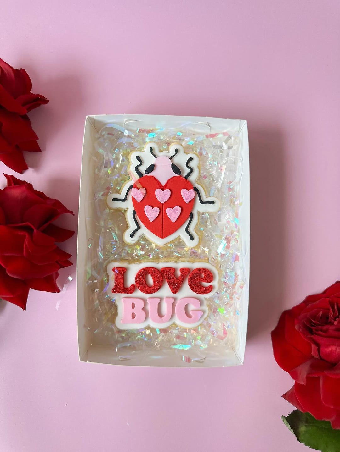 Love Bug Cookie Stamp & Cutter - Etsy Australia
