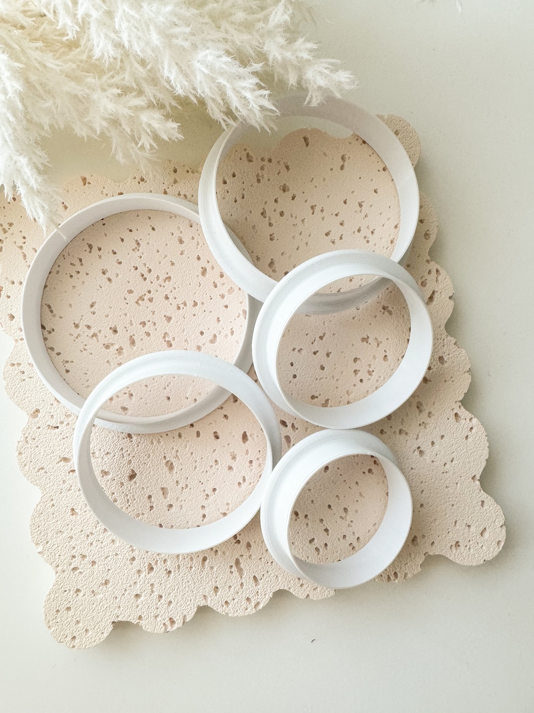 Circle Cookie Cutter Set, Circles, Cookie Cutters, Round Cutters, 3d ...