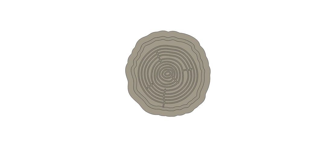 Wooden Tree Stump Cookie Stamp & Cutter, STL File (digital Download) - Etsy