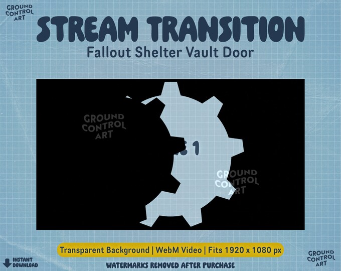 Fallout-inspired Animated Overlay / Sidebar Assets for Twitch or ...
