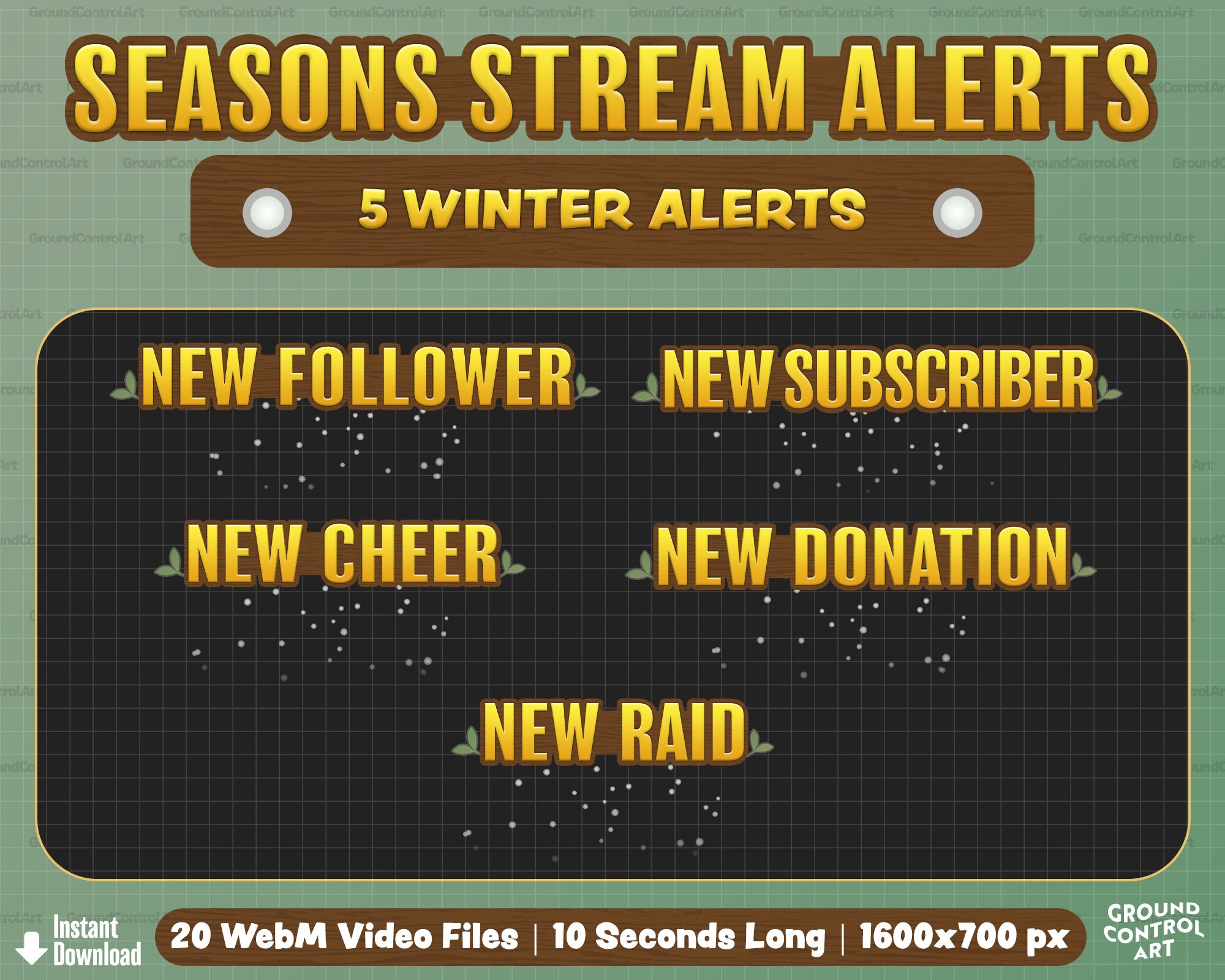 Twitch Stream Alerts | Story of Seasons Inspired Animated Alerts | New ...