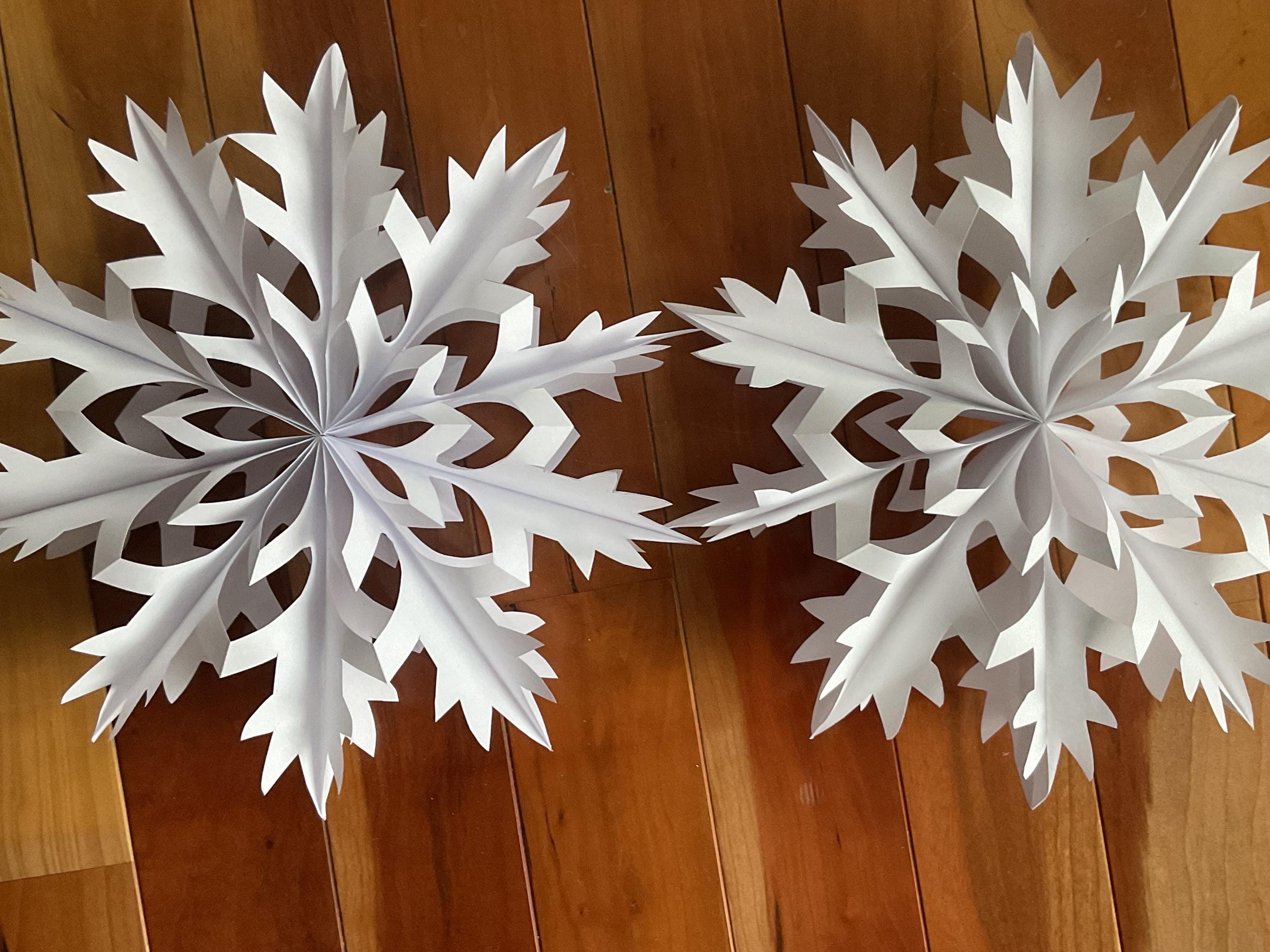 Snowflower Template Only - Etsy
