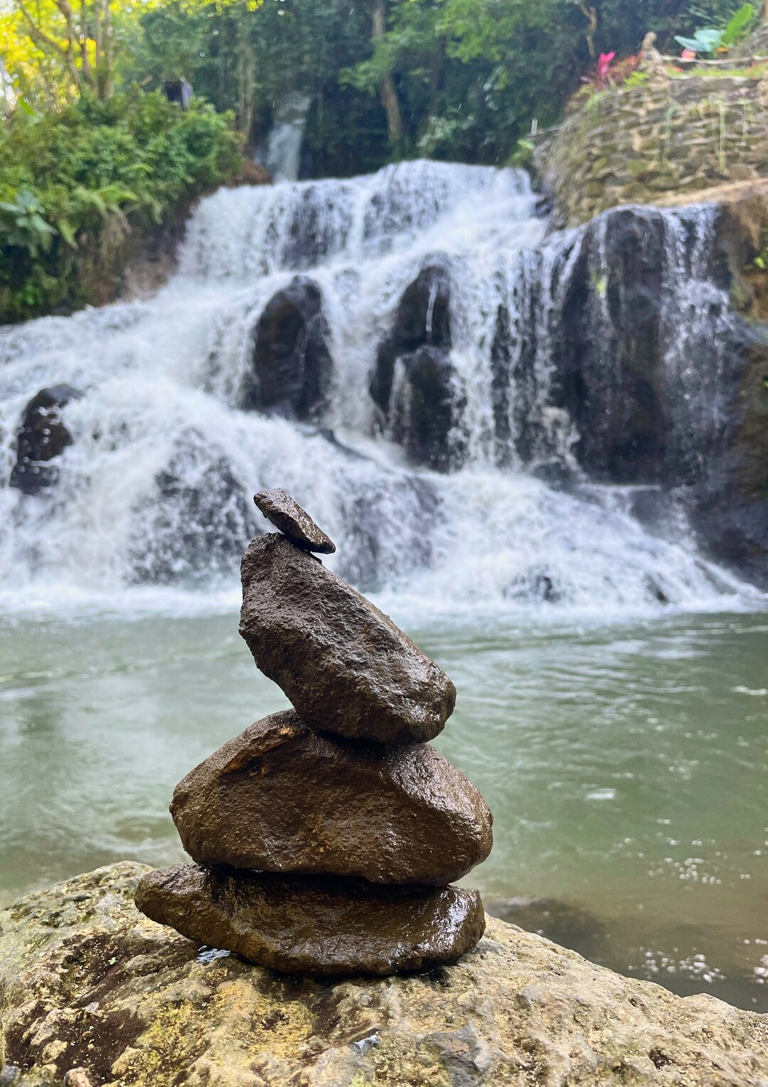 Waterfall, Digital Photo, Photo Download, Wall Decor, Wall Poster, Bali ...
