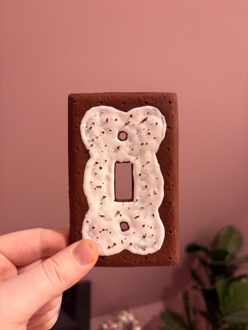 Toaster Pastry Toggle Light Switch Cover - Etsy
