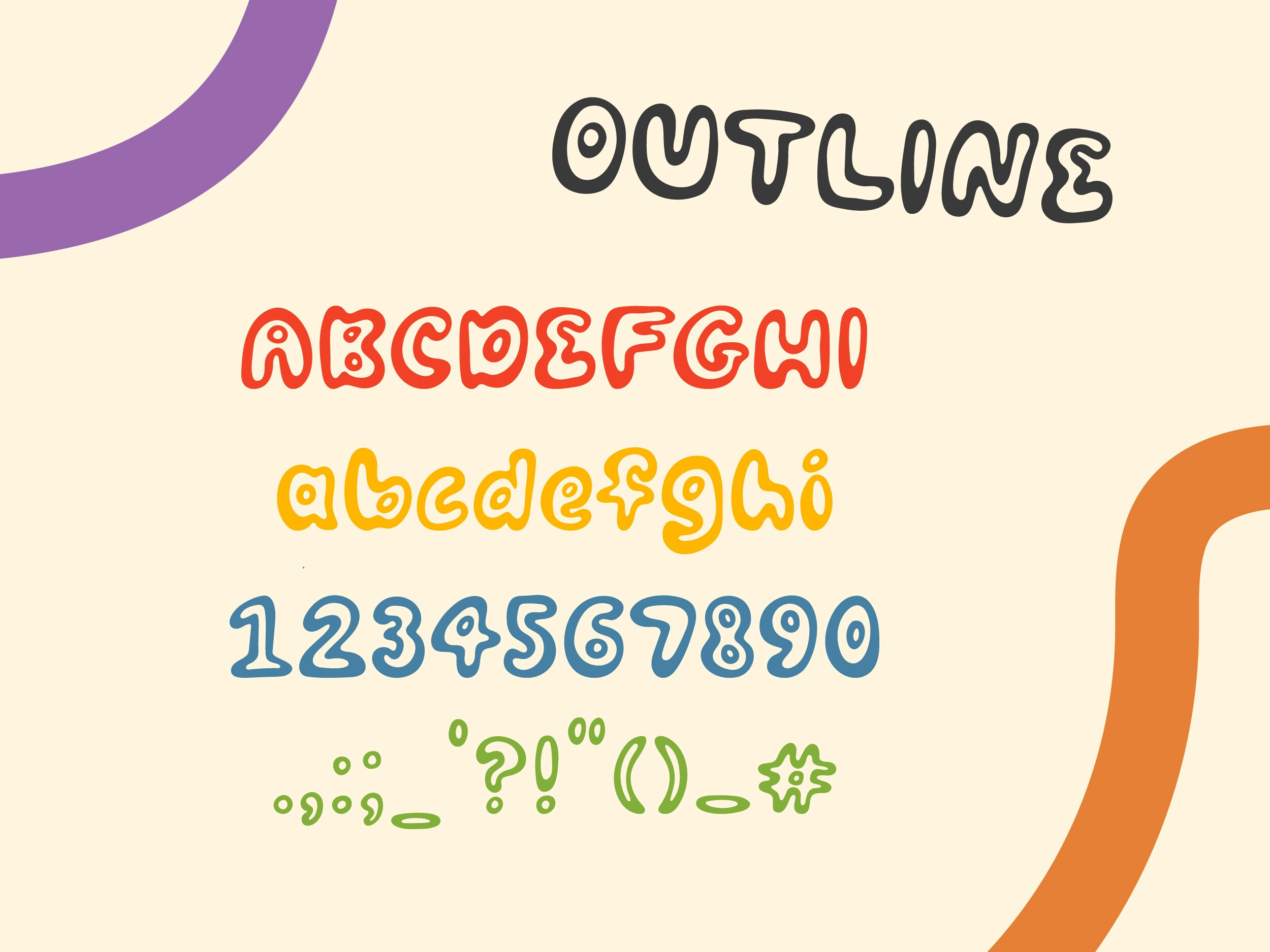 Zany Font - Handlettered Typeface, Bubble Font, Quirky, Playful, Cricut ...