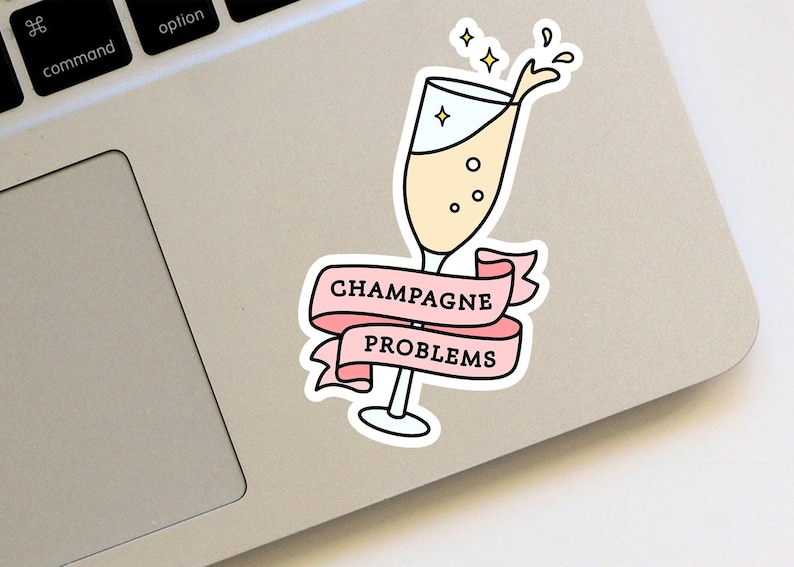 Taylor Swift Champagne Problems Sticker, Evermore Album, Eras Tour, 3 ...