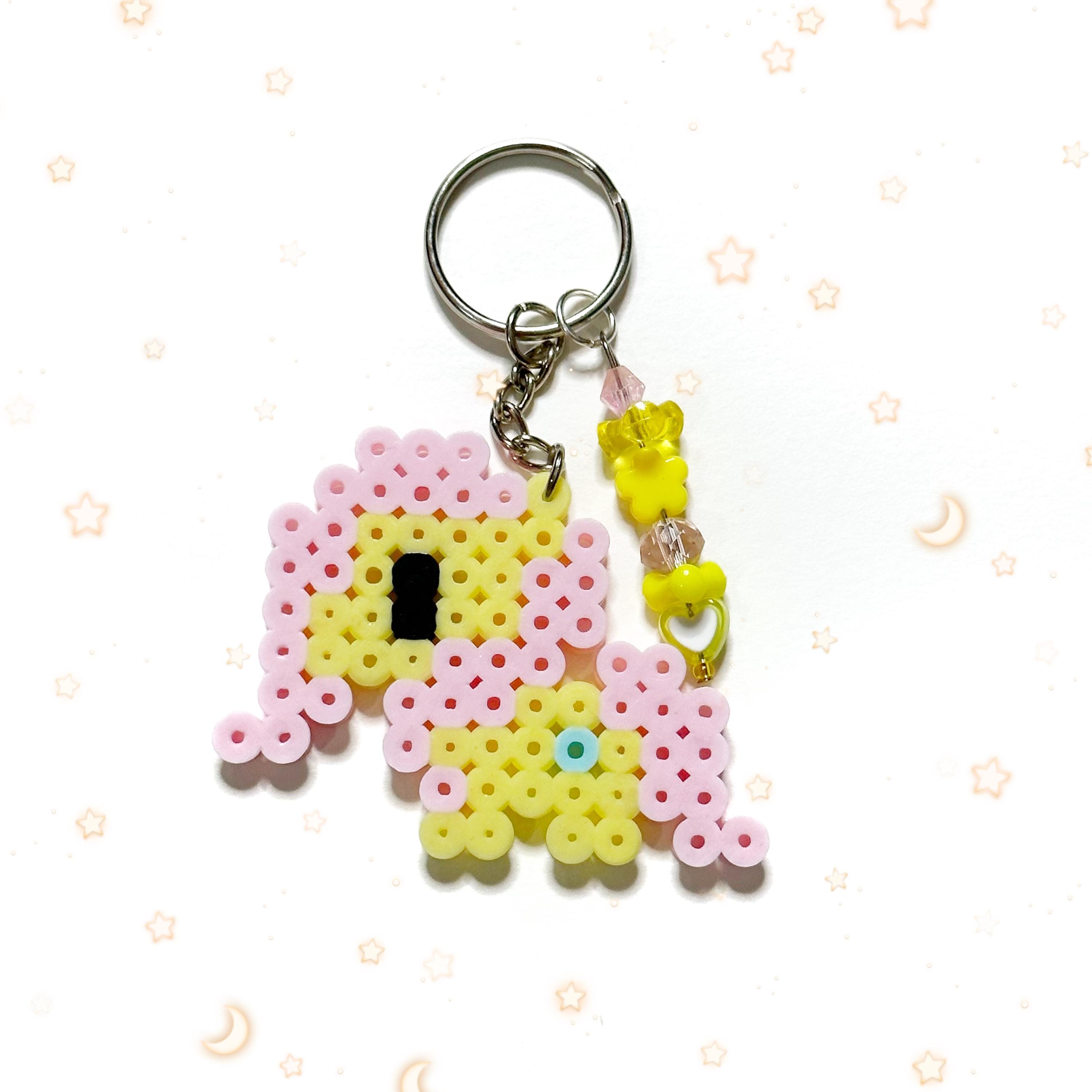 My Little Pony Perler Bead Keychain | Twilight Sparkle, Fluttershy ...