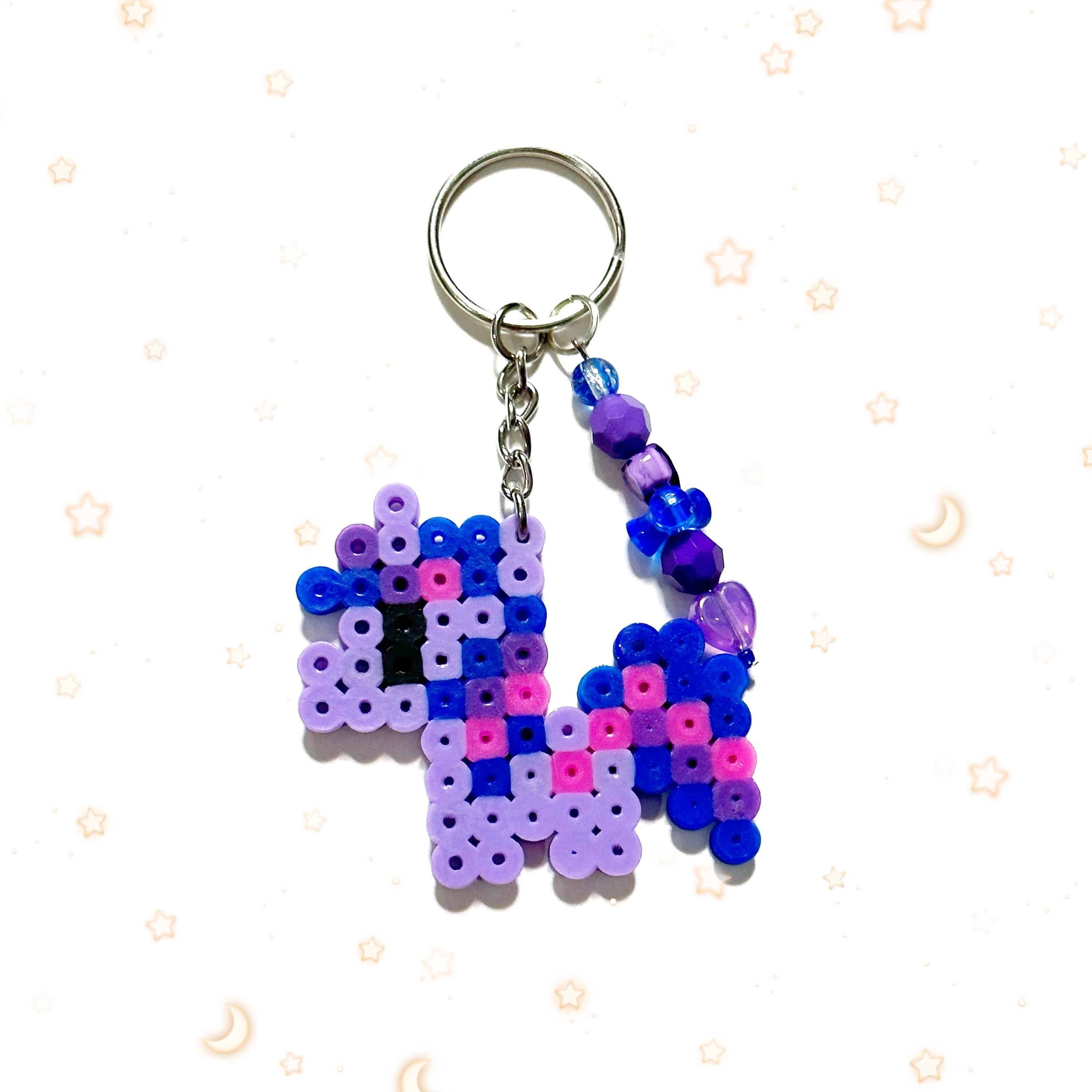 My Little Pony Perler Bead Keychain | Twilight Sparkle, Fluttershy ...