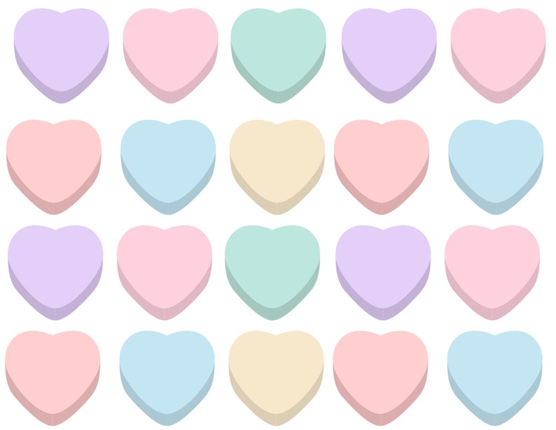 Affirmations Hearts | Printables | Love Notes for Kids | What I Love ...