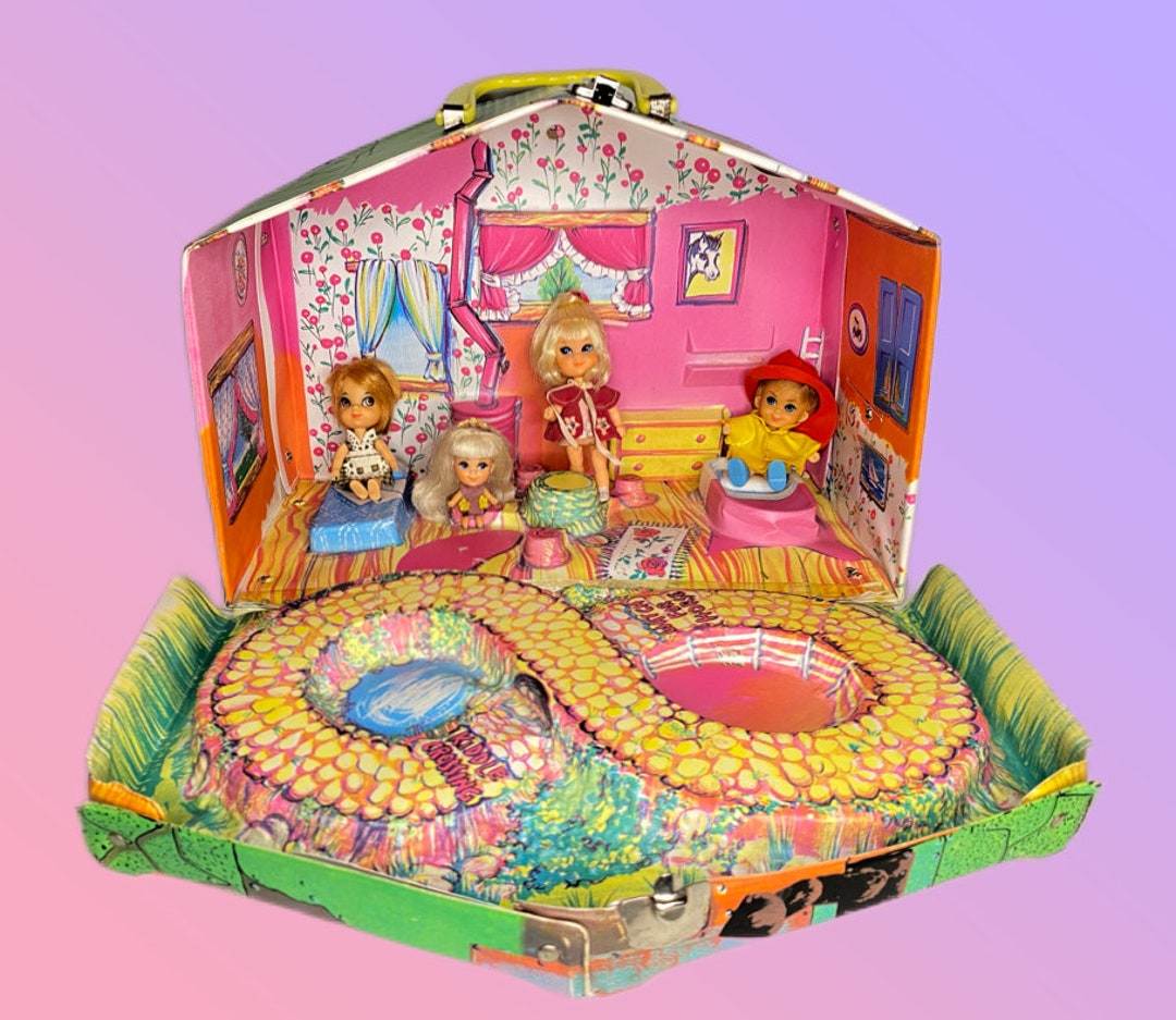 Four Liddle Kiddle Dolls With 1965 Mattel Liddle Kiddle Klub - Etsy