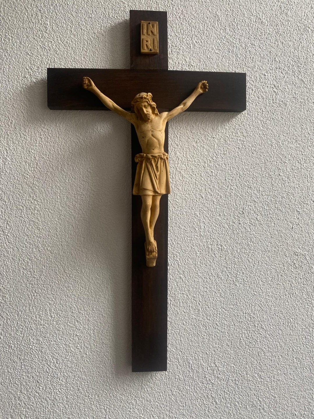 Beautiful Antique Crucifix Jesus Inri, 1890 (60x33) - Etsy