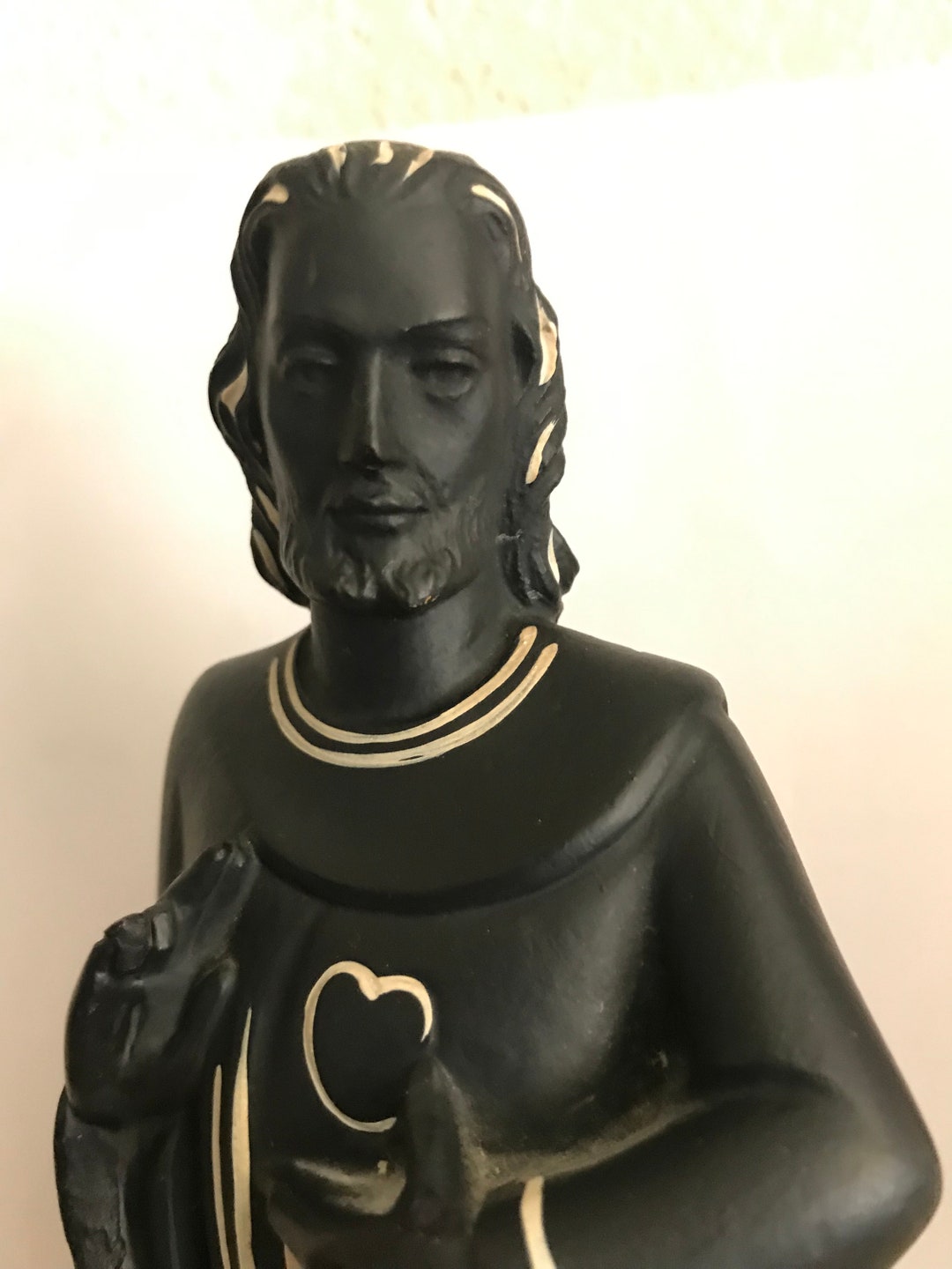 Jesus Black and White, 1890, Gerard Linssen Venlo. Antique Dutch ...