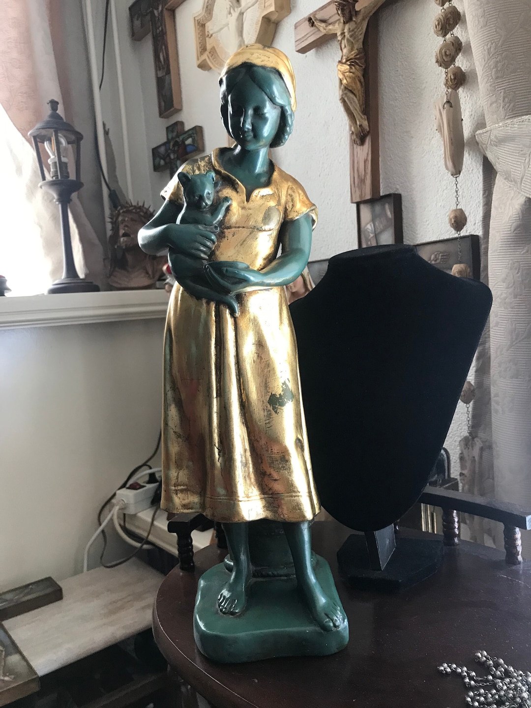 Beautiful Antique Statue by the Van Paridon Brothers, 1905-1920. - Etsy