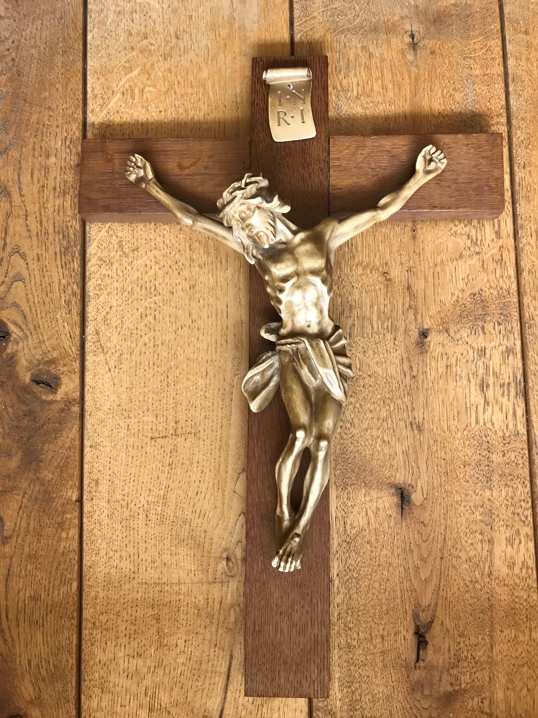 Beautiful Old Crucifix Jesus Inri, Jan Verdonk - Etsy