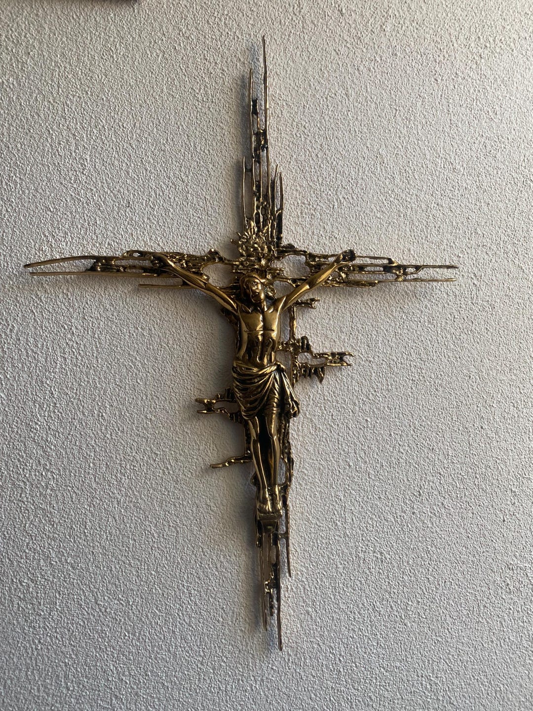 Beautiful Old Crucifix of Jesus on the Cross. Inspired by a Drawing by ...
