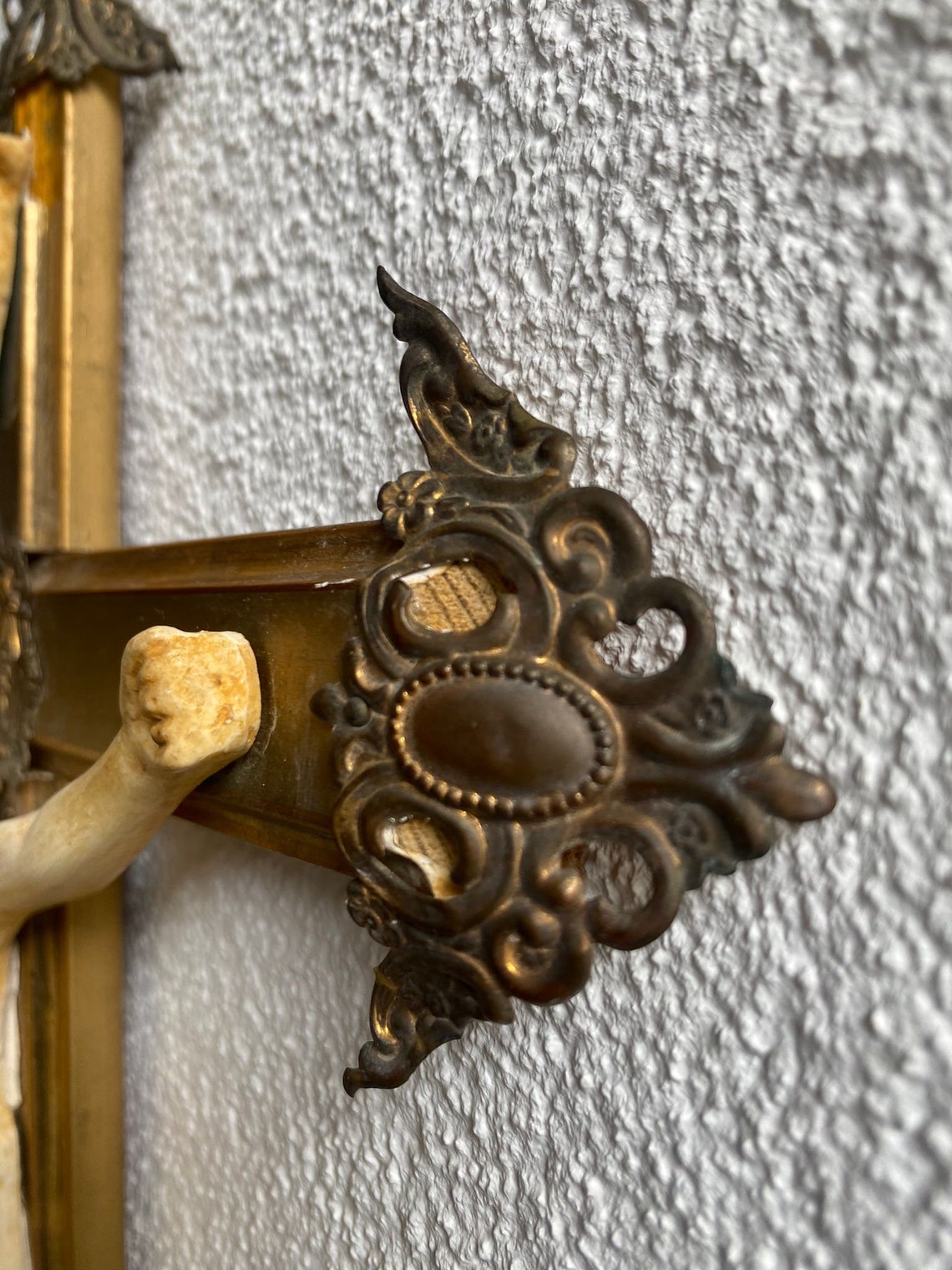 Beautiful Antique Crucifix 19th Century, 40 X 24 Cm. - Etsy