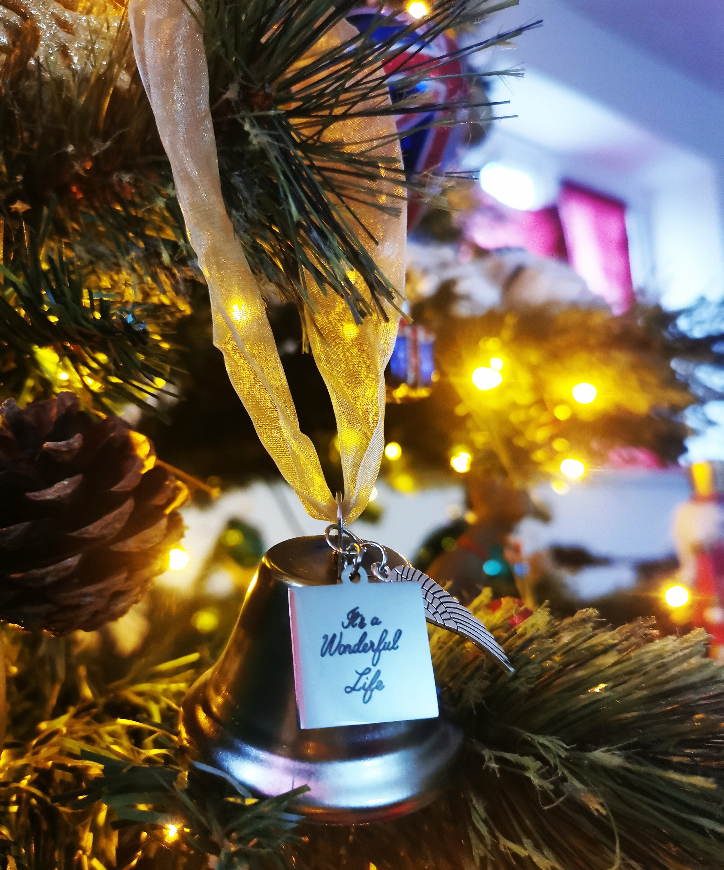 It's A Wonderful Life Bell Christmas Tree Ornament - Etsy