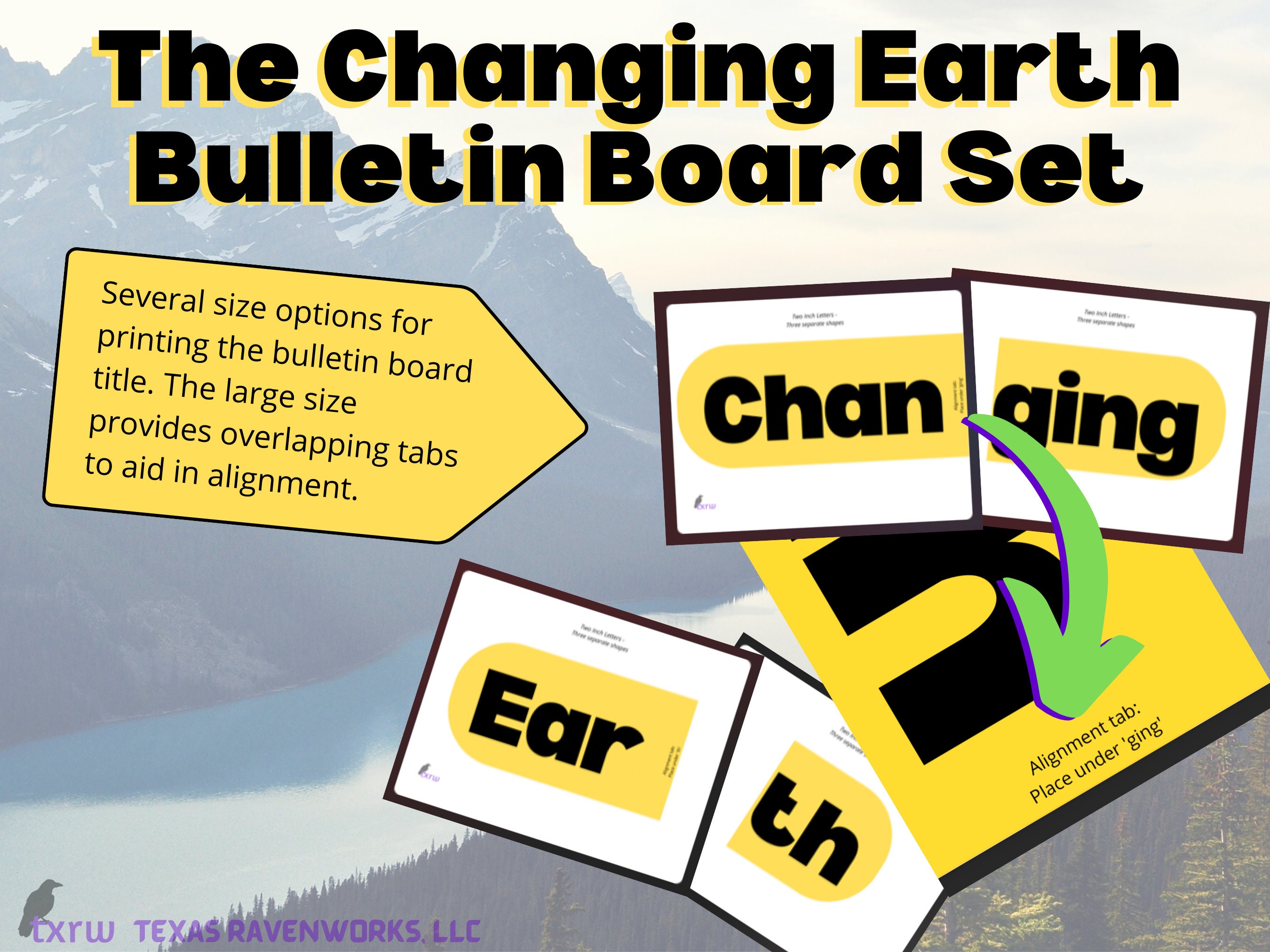 Earth Science Bulletin Board, Erosion Deposition and Weathering Terms ...