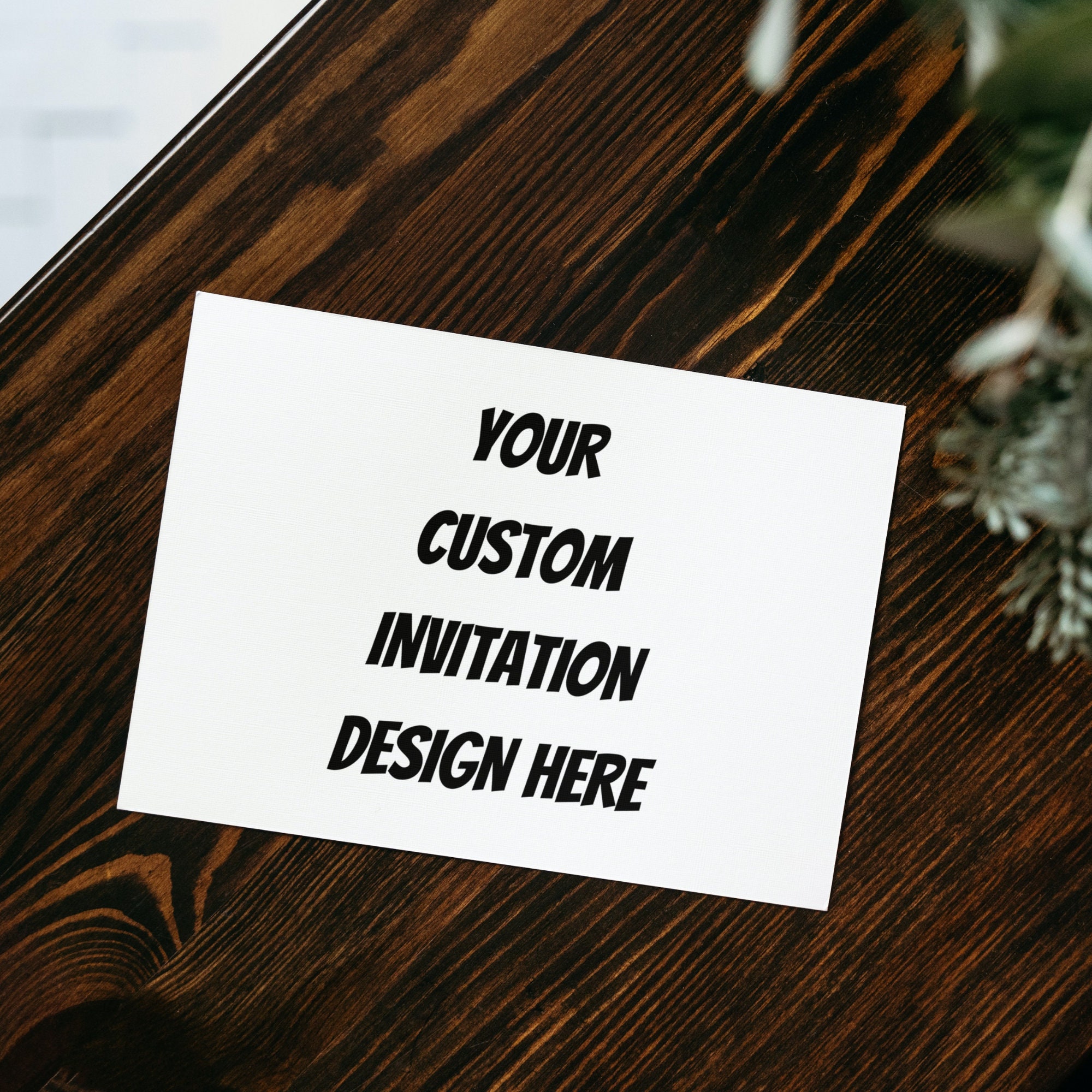 Custom Invitation Design, Custom Made Invitation, Digital Invitation ...