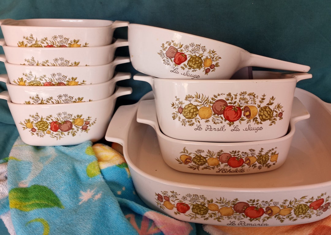 Vintage Corningware Set - Etsy