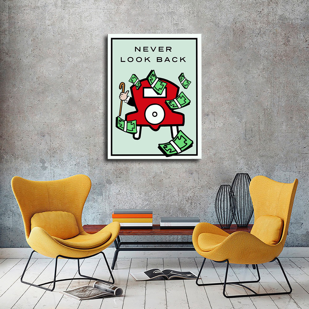 32x24 Inches Alec Monopoly Inspired Art Print. New HD Print. Canvas ...